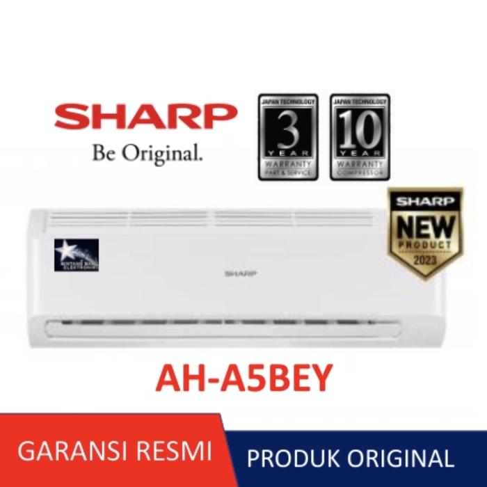 Jual SHARP AC Sharp 1/2 PK R32 AH-A5BEY 5BEY 05BEY 5 BEY STANDARD GARUDA SERIES Garansi Resmi 3 ...