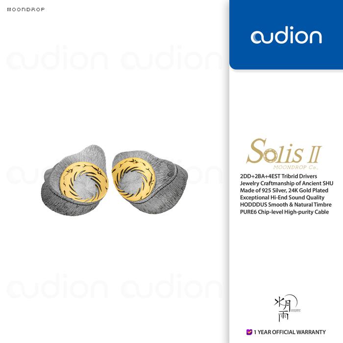 Jual MOONDROP SOLIS 2/SOLIS II 2DD+2BA+4EST Tribrid 2pin In-ear IEM - Jakarta Barat - Audion ...