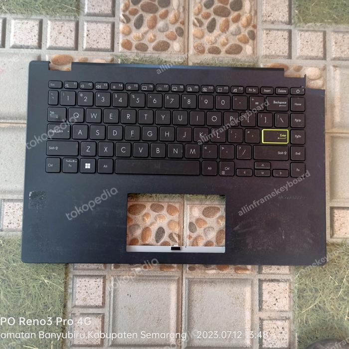 Jual Frame pecah / den keyboard normal ASUS VivoBook 14 E410 E410M ...