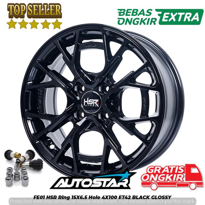 Jual VELG HSR FE 01 R15 BUAT MOBIL Freed, Ferio, Genio, Jazz, - Jakarta ...