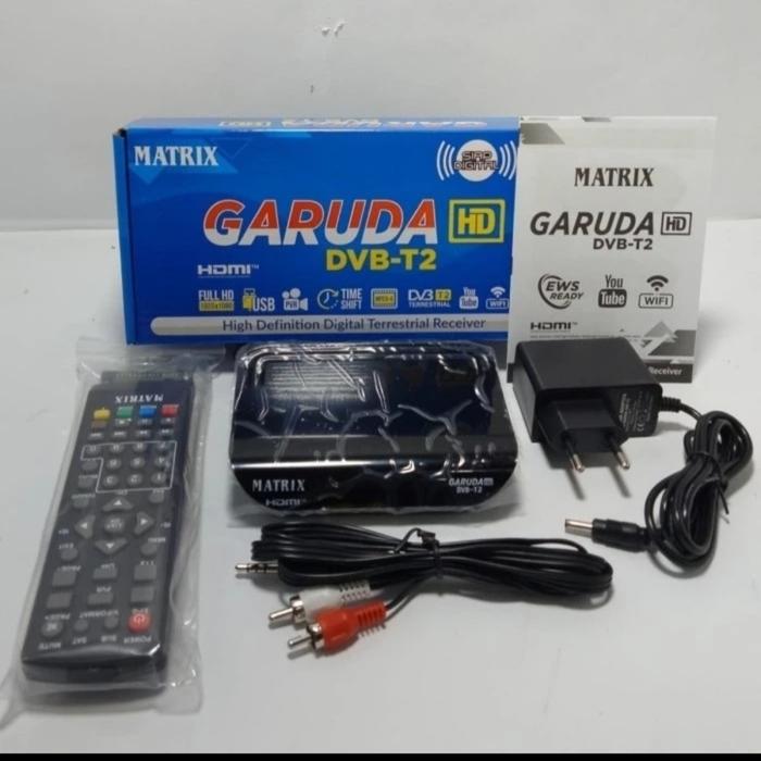 Jual Set Top Box Matrix Garuda Biru Hdmi Black Di Seller Noelle ...
