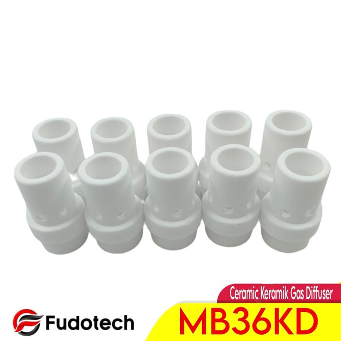 Jual Fudotech Ceramic Keramik Gas Diffuser MB36 Mig Co Co2 Torch MB36KD ...
