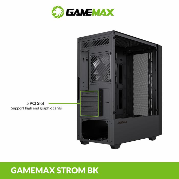 Jual Casing Pc Gamemax Storm Black Matx Di Seller Velvet Store ...