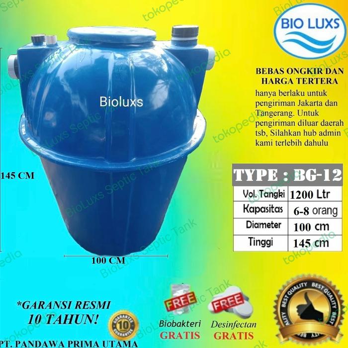 Jual septic tank Biotech,Biofil,BioLuxs type BG 1200 - Kab. Tangerang ...