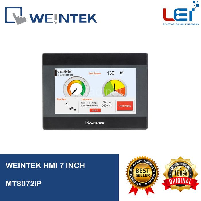 Jual HMI WEINTEK 7 INCH MT8072iP - Kota Tangerang Selatan - LESTARI ELECTRIC INDONESIA | Tokopedia
