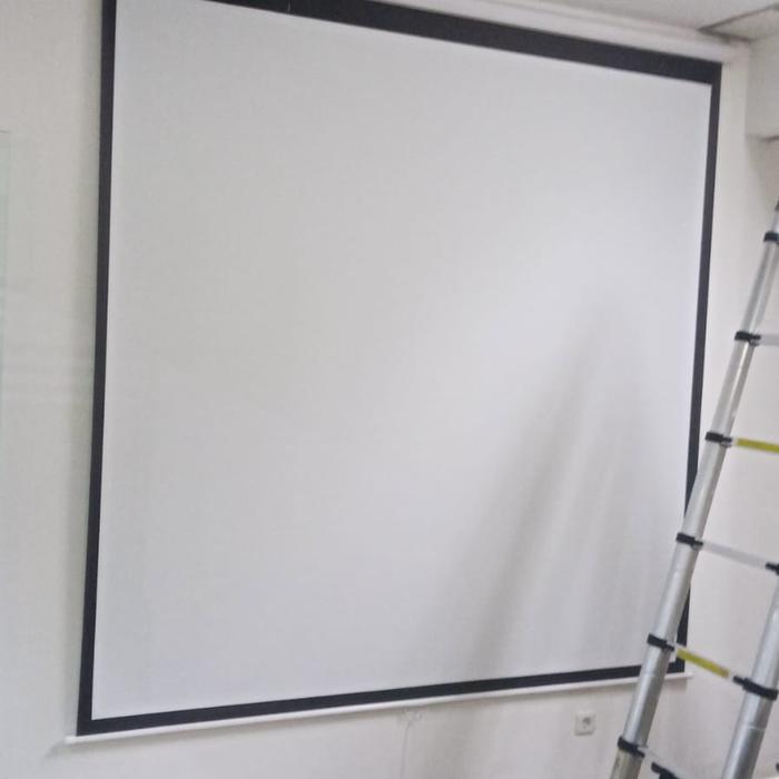 Jual layar proyektor 70 inc kainnya saja screenprojector 70" layarnya ...