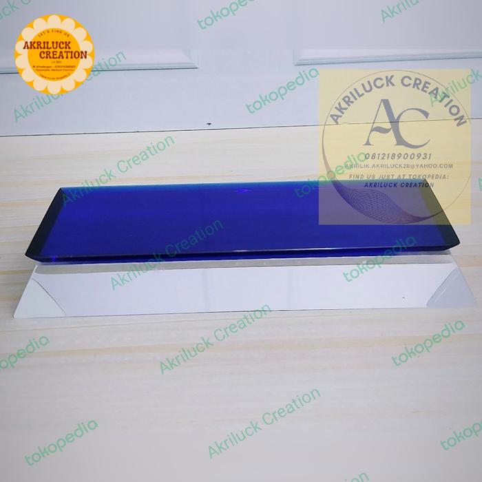Jual Plakat Akrilik Model Kristal Diamond Bevel 2 Sisi + Print dan Box ...
