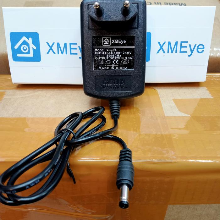 Jual Adaptor mesin DVR Xmeye 12Volt-3,3Amper original Xmeye - Jakarta ...