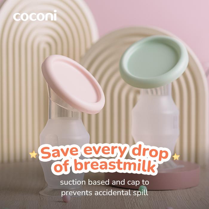 Jual Coconi Breastmilk Collector | Botol Silikon Penampung Asi | Pompa ...