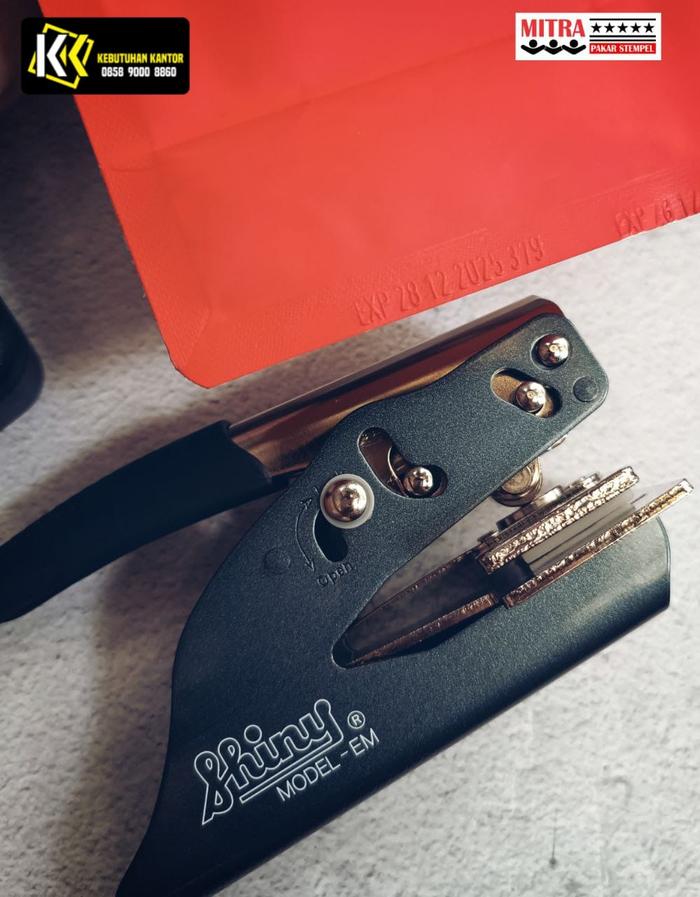 Jual Jual Stempel Kode Produksi Stempel Timbul Anti Pemalsuan Emboss ...