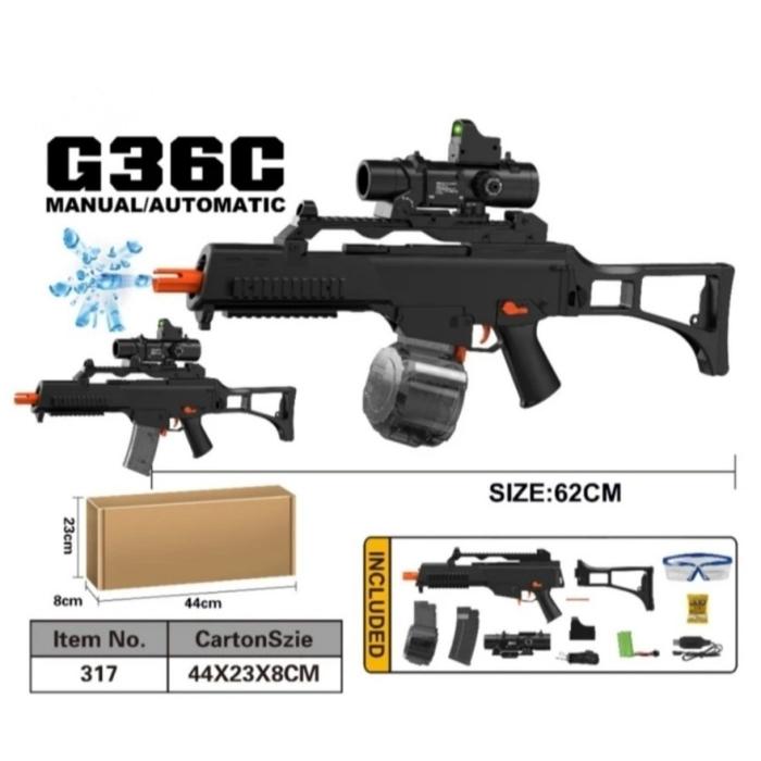 Jual Water Gel Blaster Mainan G36C - Kab. Garut - TheVenom_Shop | Tokopedia
