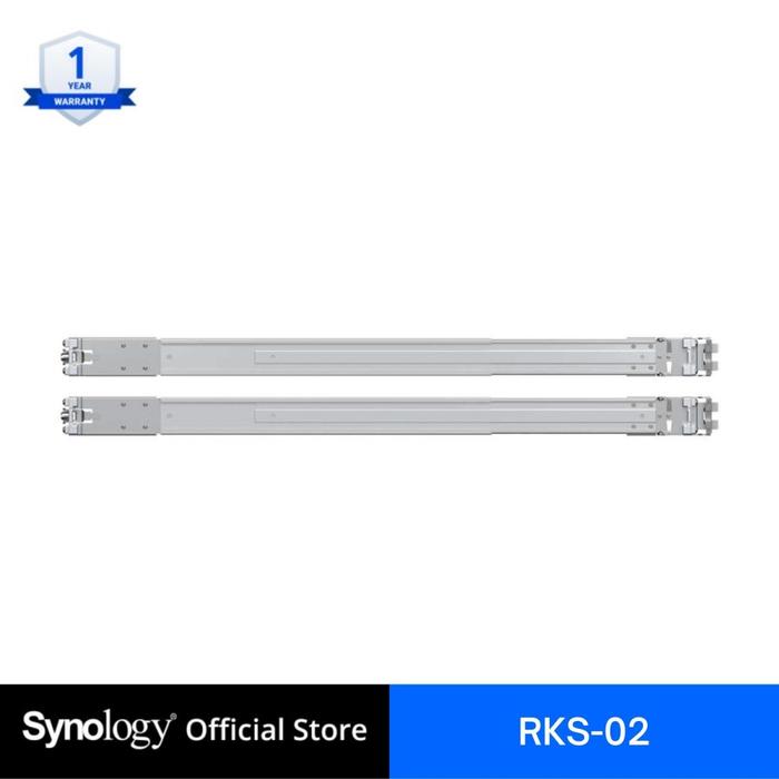 Promo Synology Rail Kit RKS-02 for Synology NAS Rackmount Servers Cicil ...
