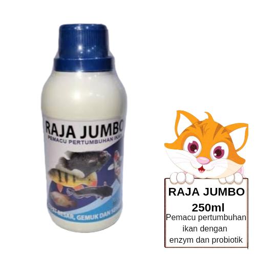 Jual Raja Jumbo 250 ML Pemacu Pertumbuhan Ikan Dengan Enzym dan Probiotik - Kota Depok ...