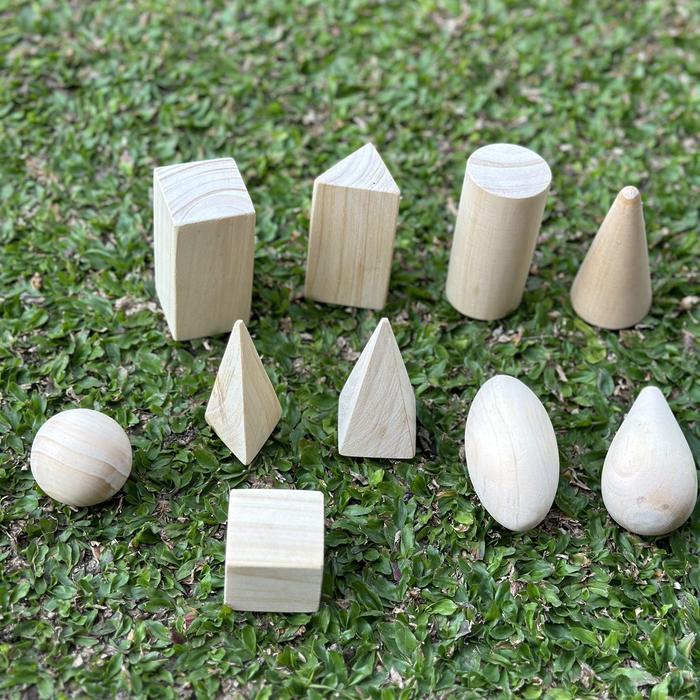 Jual Montessori mystery bag 3D geometric solid / stereognostic bag - 3d ...