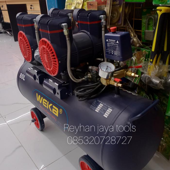 Jual air compressor kapasitas 80 liter high speed Weka Germany heavy ...