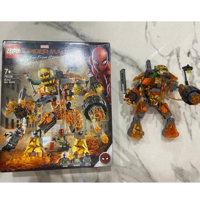 Jual Lego 76128 Part Out Marvel Super Heroes Molten Man Action Figure ...