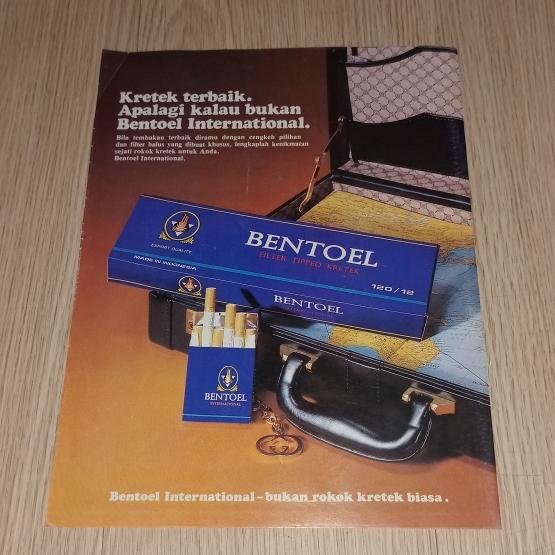 Jual Iklan Jadul Bentoel 80an - Kota Bandung - Kawan DuniaMayaShop ...