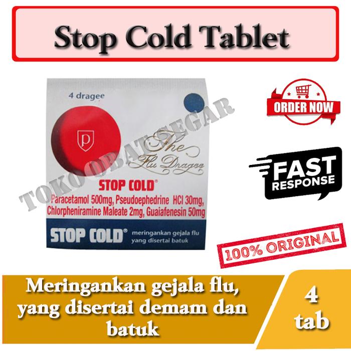 Jual Stop Cold Tablet Demam Batuk dan Pilek - Jakarta Barat - TO Segar ...