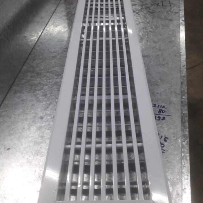 Jual Bar Grill Return uk luar 143,3x25,8cm coating putih, tanpa box ...