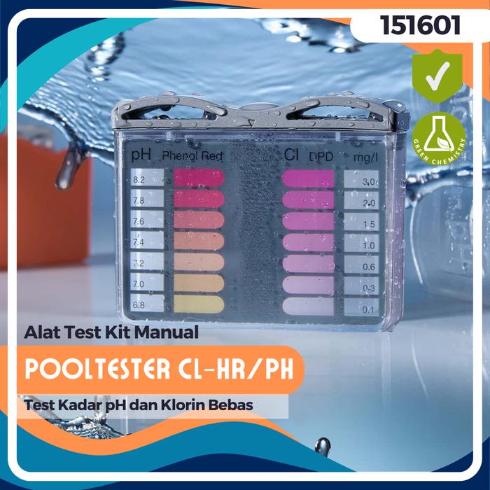 Jual Alat Test Kit Kadar Klorin Lovibond Chlorine HR PH 151601 dari ...