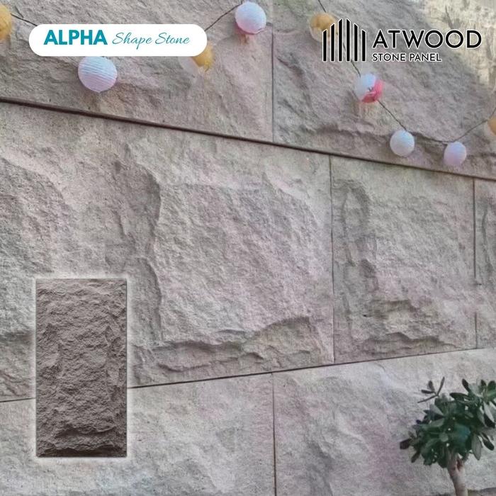 Jual PU Stone Panel Dinding 3D Batu Alam Wallpanel - Alpha - A - Kota ...