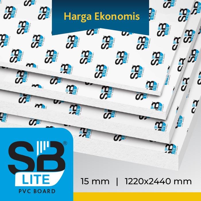 Jual PAPAN PVC BOARD - SBLITE PVC BOARD / PVC SHEET 15mm - Jakarta ...