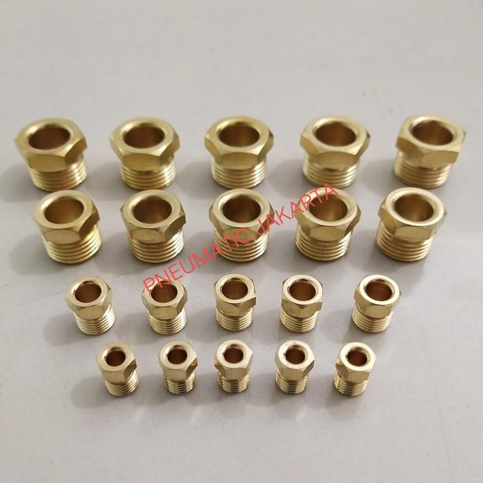 Jual Compression Bushing Fitting PA-106 Lubrikasi Pelumas Oli Chenying ...