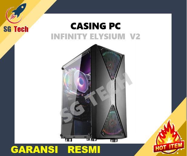 Jual CASING PC Infinity Elysium V2 (mATX, ATX) - NO FAN - Jakarta Pusat ...