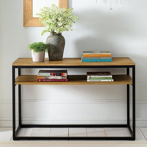 Jual MEJA KONSOL MINIMALIS MODERN - CONSOLE TABLE KAKI BESI - MEJA HIAS ...
