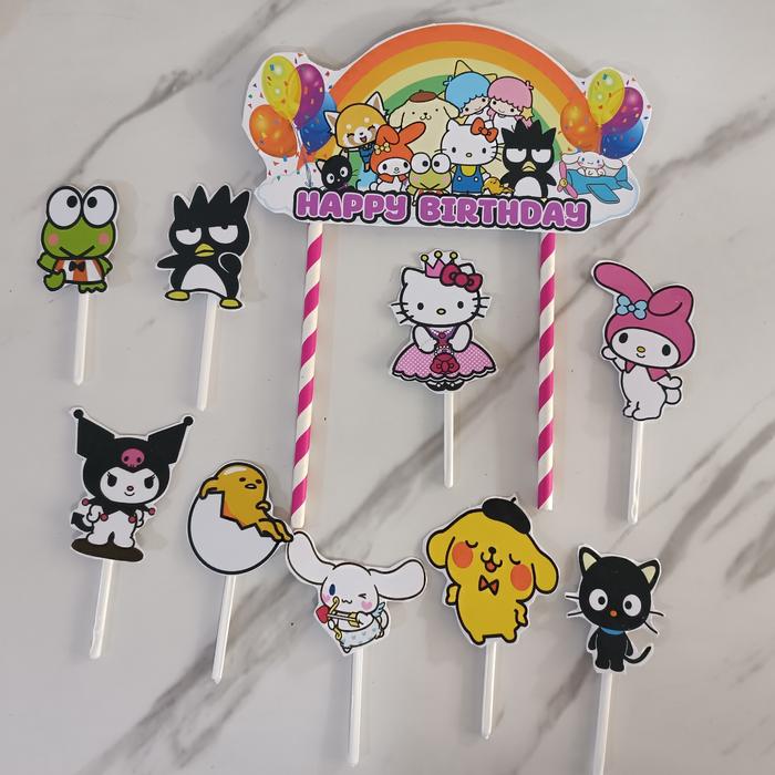 Jual cake topper sanrio / topper kue sanrio - Kota Tangerang Selatan ...