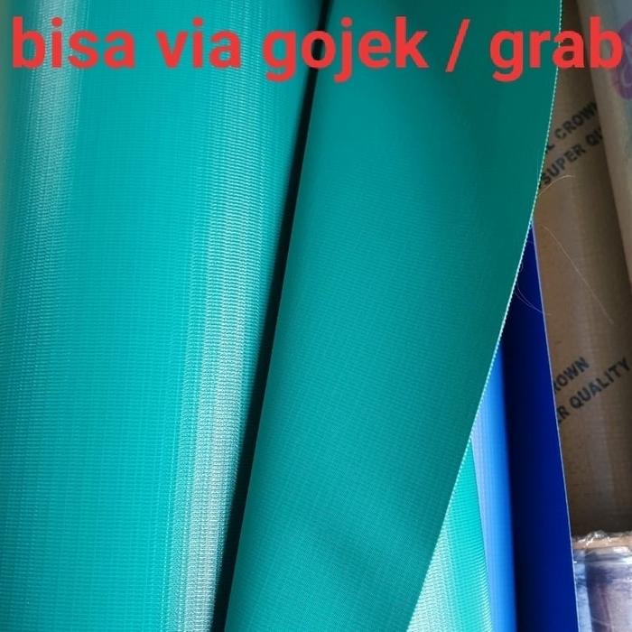 Jual Terpal Ulin PVC meteran/ semi karet 520 gsm, Bisa costum ukuran ...