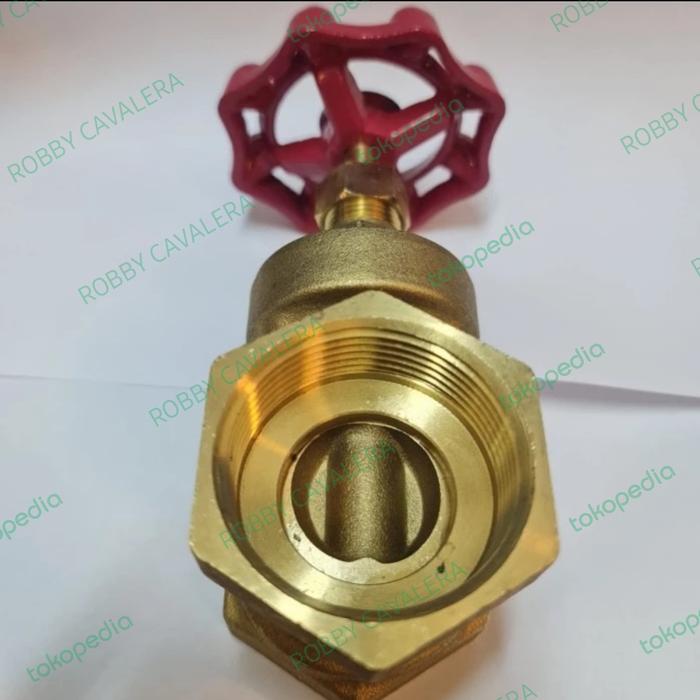 Jual Gate Valve Ball Valve Stop Kran Putar 1/2" DN15 BSPT Brass ...
