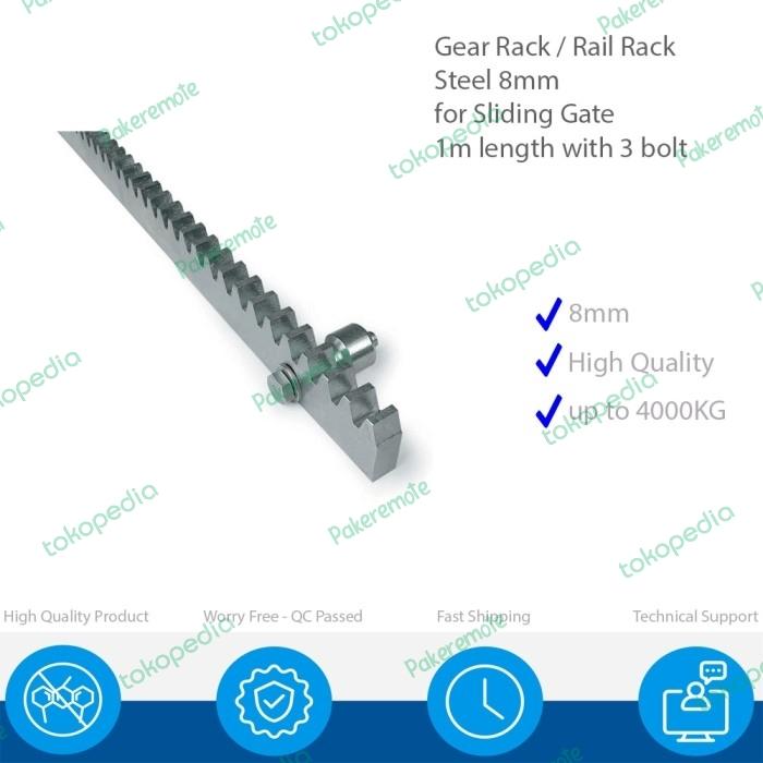 Promo Rel Pagar Gear Rack Sliding Gate Autogate 1M - Jakarta Barat ...