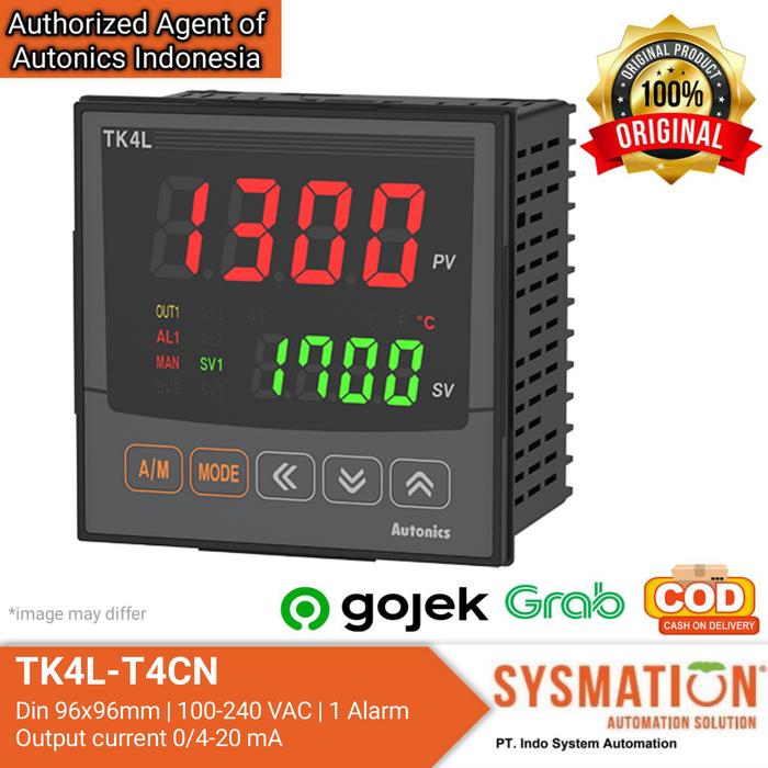Jual Autonics TK4L-T4CN Temperature Controller Output Current 4-20 mA ...