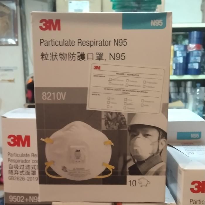 Jual 3M Masker respirator 8210V Made korea - Jakarta Barat - Arkanindo ...