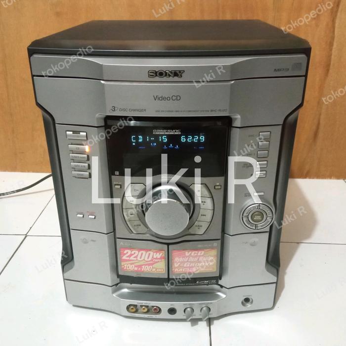 Jual Head compo Sony MHC RV20 fungsi semua Vcd/Cd/Mp3 Tape A+B Radio ...