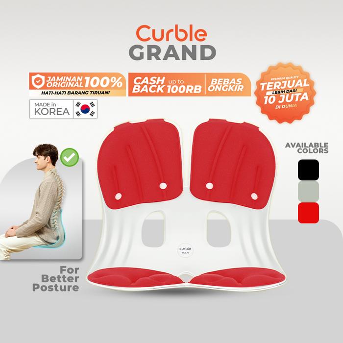 Promo Curble Posture Chair Grand - Red Cicil 0% 3x - Jakarta Timur ...