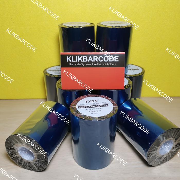 Jual barcode ribon sony excellence wax premium 85x300meter,kualitas ...