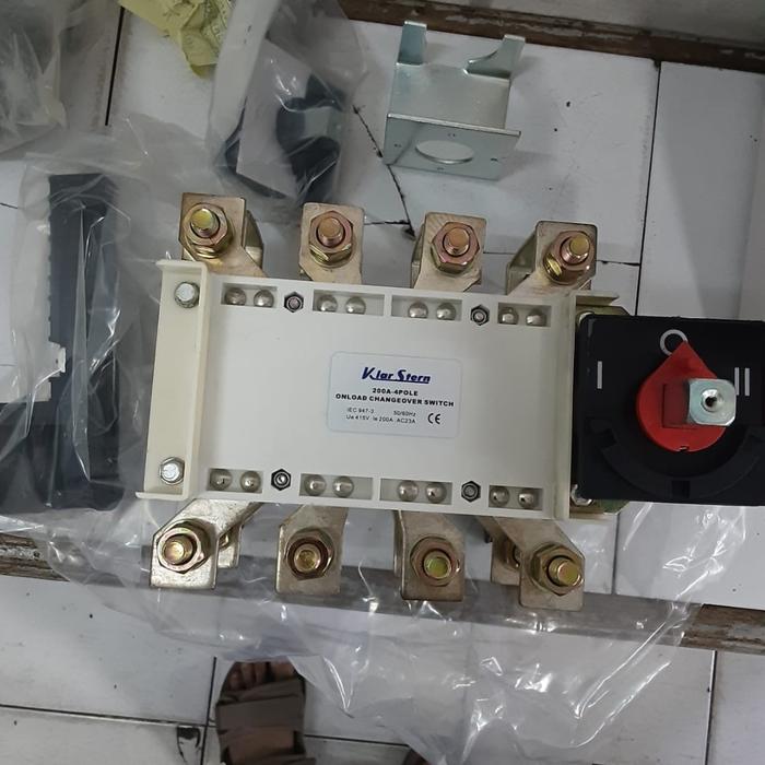 Jual Klar stern COS OHM saklar 200A 4P..change over switch 200A 4P - Jakarta Pusat - Deka ...