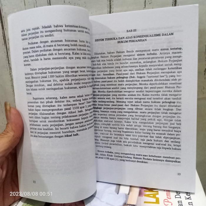 Jual Buku Hukum Perjanjian Karangan By Prof Subekti S.h Best Seller Di ...