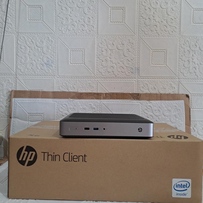 Jual PC MINI HP T628 INTEL CELERON J1900 RAM 4GB SSD 16GB FULL SET LIKE ...