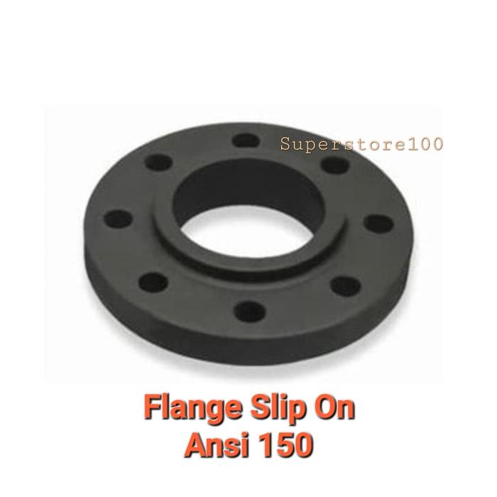 Jual 2" FLANGE SLIP ON ANSI 150 SO RF 2 INCH CARBON STEEL BESI A105 ...