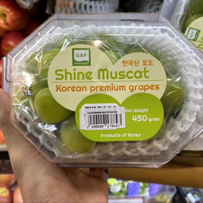 Jual Anggur Shine Muscat Korea Premium Manis / Pack - Jakarta Barat ...