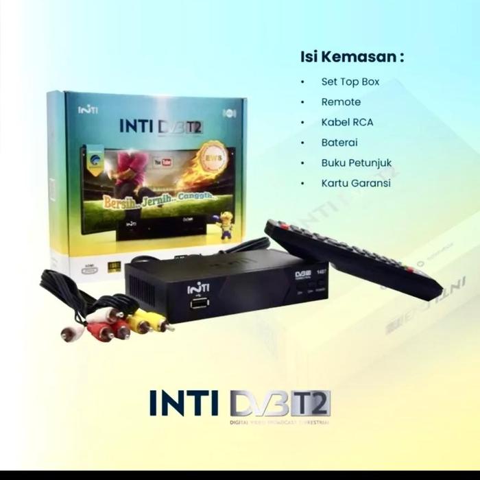 Jual Stb Set Top Box Tv Digital Dvb T2 Full Hd 1080p Sni Inti Di Seller ...