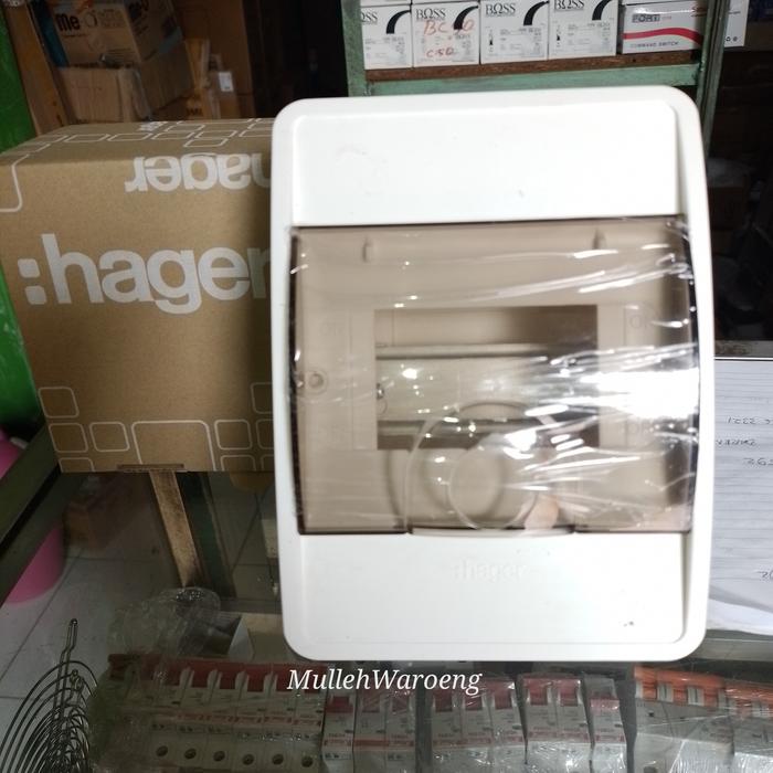 Jual BOX MCB HAGER 4 GROUP OUTBOW TYPE VS104TVA BOX PANEL MCB TEMPEL 4G ...