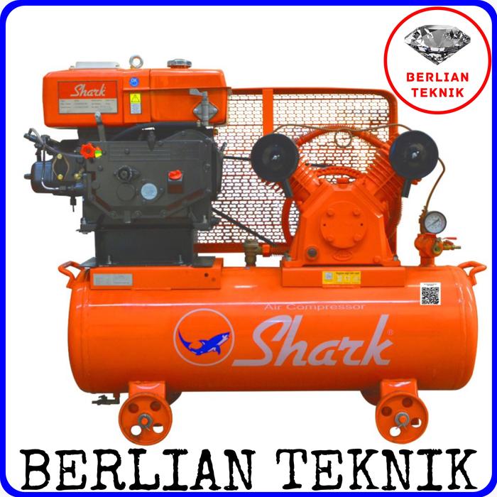 Jual Kompresor Angin Shark 7.5 HP Air Compressor + Shark Diesel ZS 1115 - Jakarta Barat ...