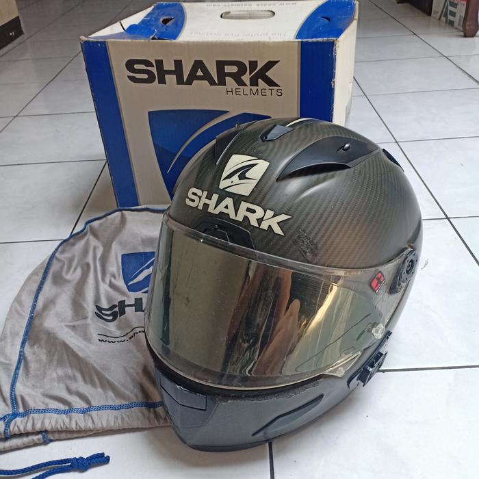 Jual Shark Race R Pro Carbon Matt Doff Helmet Helm Arai Shoei AGV Nolan ...