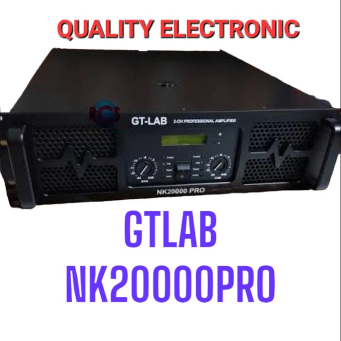 Jual Power Amplifier GT Lab RDW NK 20000 PRO/ NK20000 PRO - 2 channel ...