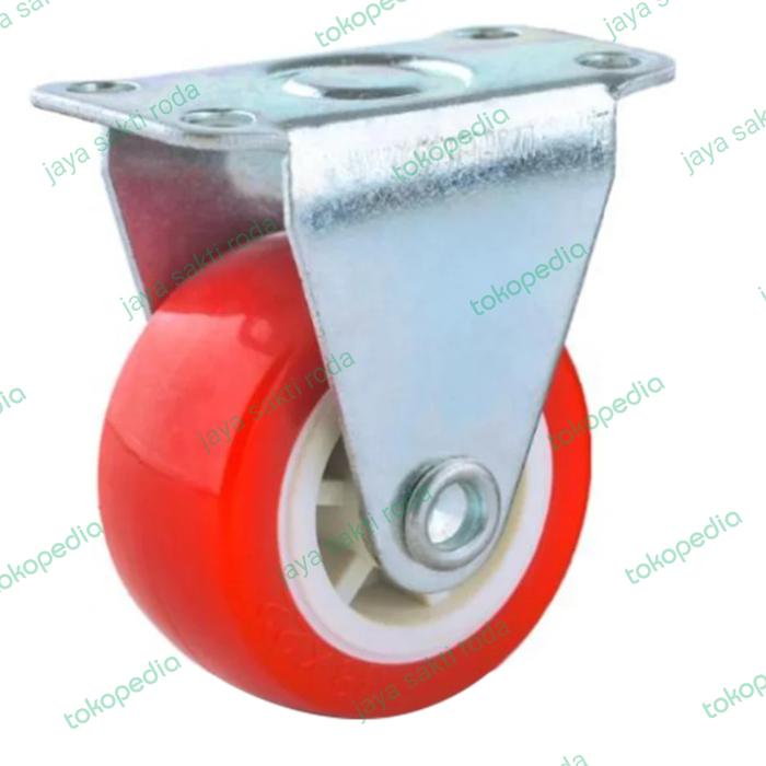 Jual Roda 2 inch merah putih plat model mati - Jakarta Barat - jaya ...