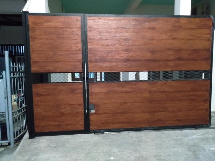 Jual Pagar conwood custom terbaru - Kab. Sidoarjo - Bengkel Las DJ3 ...